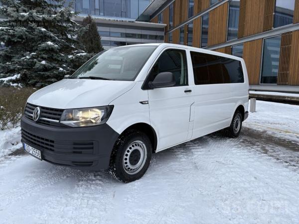 White Volkswagen Transporter 2019 in Riga, with an engine capacity of 2.00 L and mileage of 256 thousand km for 16500 €, photo 3 on AUTOMOTO.COM.LV
