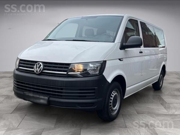 White Volkswagen Transporter 2019 in Riga, with an engine capacity of 2.00 L and mileage of 259 thousand km for 15450 €, photo 1 on AUTOMOTO.COM.LV