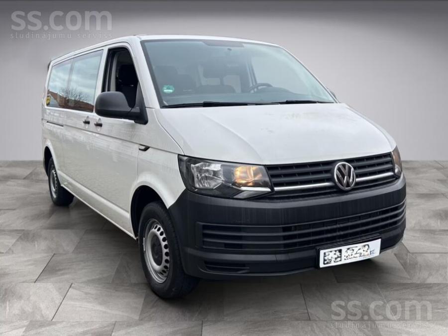 White Volkswagen Transporter 2019 in Riga, with an engine capacity of 2.00 L and mileage of 259 thousand km for 15450 €, photo 4 on AUTOMOTO.COM.LV