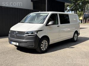 White Volkswagen Transporter 2021 in Riga, with an engine capacity of 2.00 L and mileage of 220 thousand km for 20900 €, photo  on AUTOMOTO.COM.LV