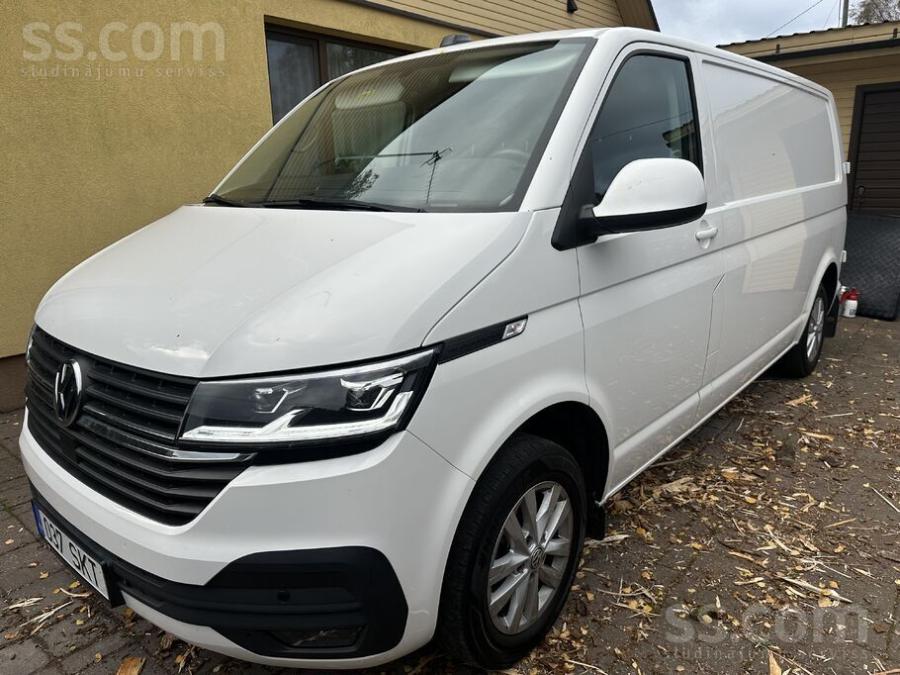 Balts Volkswagen Transporter 2021 Tallina, ar dzinēja tilpumu 2.00 L un nobraukumu 148 tūkst. km par 25800 €, foto 1 vietnē AUTOMOTO.COM.LV