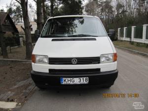 White Volkswagen Transporter 1995 in Vilnius, with an engine capacity of 2.50 L and mileage of 300 thousand km for 2450 €, photo  on AUTOMOTO.COM.LV