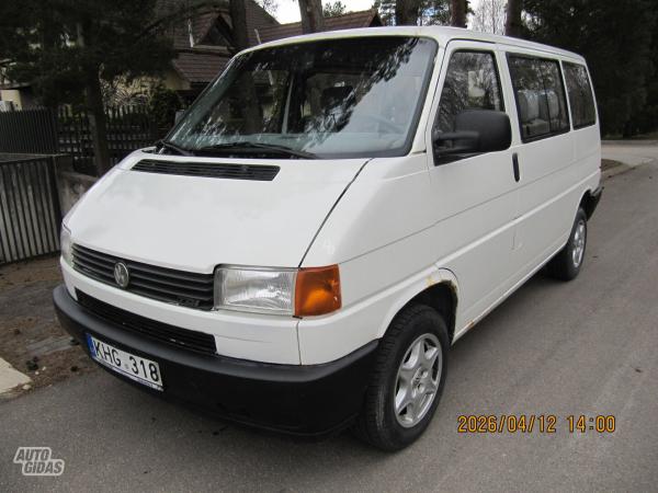 White Volkswagen Transporter 1995 in Vilnius, with an engine capacity of 2.50 L and mileage of 300 thousand km for 2450 €, photo 2 on AUTOMOTO.COM.LV