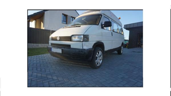 Balts Volkswagen Transporter 1996 Viļņa, ar dzinēja tilpumu 2.50 L un nobraukumu 400 tūkst. km par 1700 €, foto 1 vietnē AUTOMOTO.COM.LV