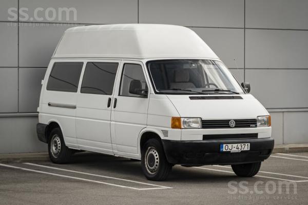 White Volkswagen Transporter 1998 in Riga, with an engine capacity of 2.50 L and mileage of 379 thousand km for 5750 €, photo 3 on AUTOMOTO.COM.LV