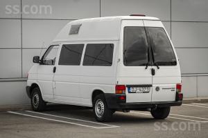 White Volkswagen Transporter 1998 in Riga, with an engine capacity of 2.50 L and mileage of 379 thousand km for 5750 €, photo 7 on AUTOMOTO.COM.LV