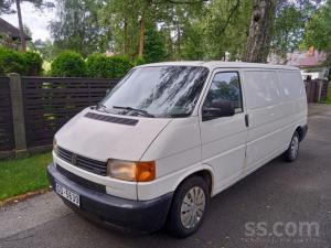 White Volkswagen Transporter 2002 in Jurmala, with an engine capacity of 2.50 L and mileage of 234 thousand km for 3250 €, photo  on AUTOMOTO.COM.LV