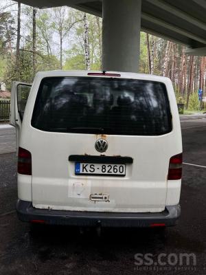 Белый Фольксваген Transporter 2004 в Юрмала, объемом двигателя 1.90 л и пробегом 483 тыс. км за 3100 €, фото 5 на AUTOMOTO.COM.LV
