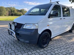 White Volkswagen Transporter 2006 in Cesis, with an engine capacity of 2.50 L and mileage of 361 thousand km for 3950 €, photo 5 on AUTOMOTO.COM.LV