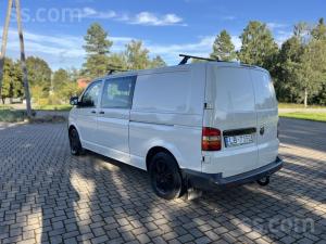White Volkswagen Transporter 2006 in Cesis, with an engine capacity of 2.50 L and mileage of 361 thousand km for 3950 €, photo 11 on AUTOMOTO.COM.LV