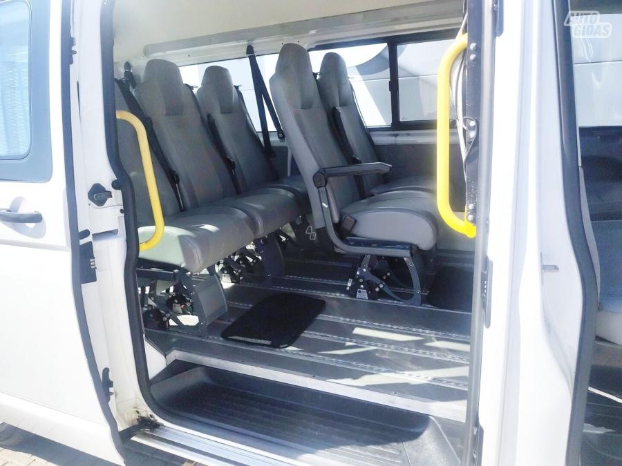 White Volkswagen Transporter 2011 in Ramuciai, with an engine capacity of 2.00 L and mileage of 314 thousand km for 9250 €, photo 9 on AUTOMOTO.COM.LV