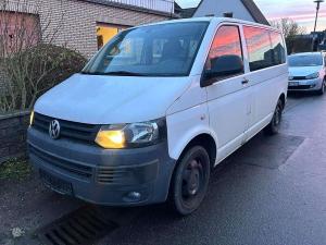 Balts Volkswagen Transporter 2013 Vilkaviškis, ar dzinēja tilpumu 2.00 L un nobraukumu 297 tūkst. km par 4999 €, foto  vietnē AUTOMOTO.COM.LV