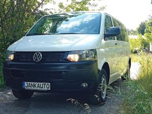 Balts Volkswagen Transporter 2014 Viļņa, ar dzinēja tilpumu 2.00 L un nobraukumu 280 tūkst. km par 8600 €, foto  vietnē AUTOMOTO.COM.LV