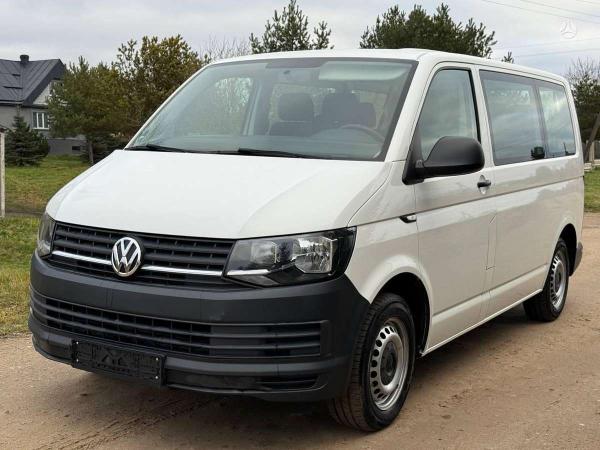 White Volkswagen Transporter 2018 in Vilnius, with an engine capacity of 2.00 L and mileage of 195 thousand km for 14200 €, photo 2 on AUTOMOTO.COM.LV
