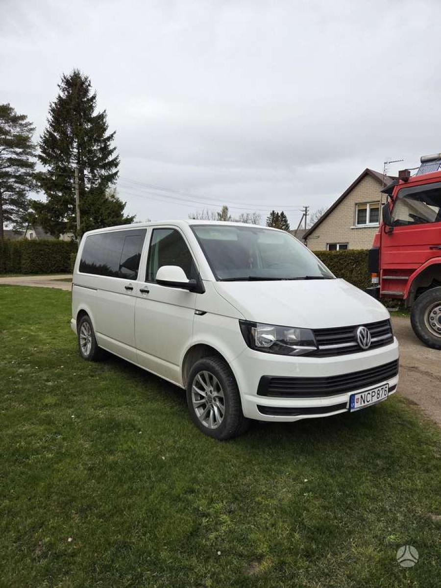 White Volkswagen Transporter 2019 in Sakiai, with an engine capacity of 1.97 L and mileage of 235 thousand km for 11500 €, photo 1 on AUTOMOTO.COM.LV