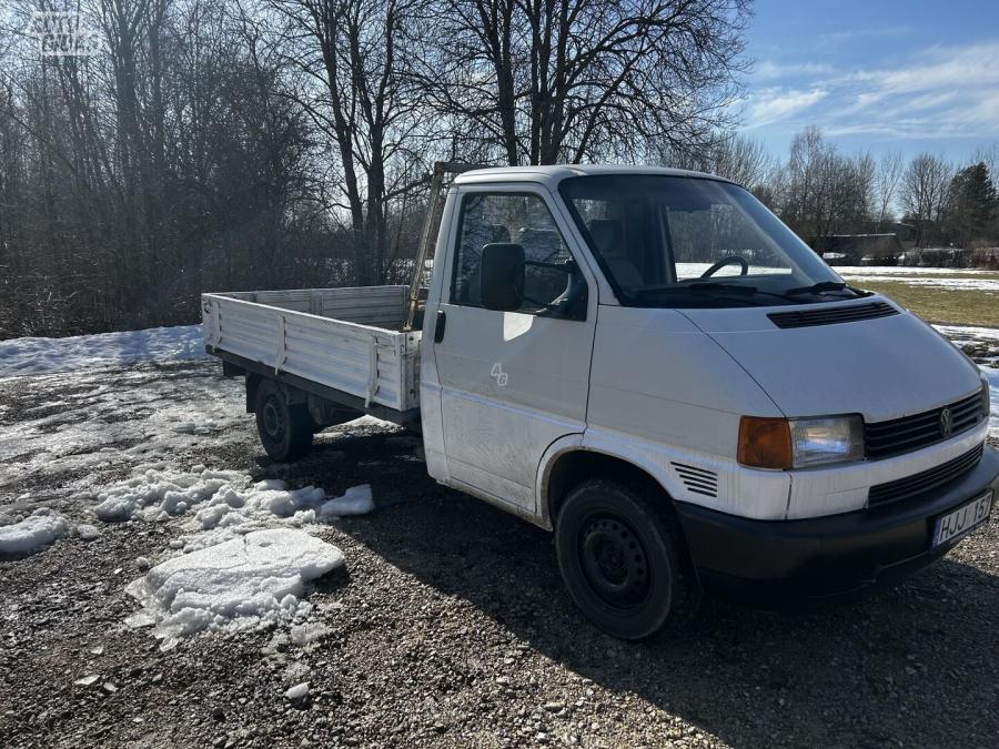 Balts Volkswagen Transporter 1997 Viļņa, ar dzinēja tilpumu 2.50 L un nobraukumu 370 tūkst. km par 1800 €, foto 1 vietnē AUTOMOTO.COM.LV
