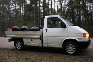 White Volkswagen Transporter 1998 in Vilnius, with an engine capacity of 2.00 L and mileage of 155 thousand km for 6100 €, photo 5 on AUTOMOTO.COM.LV