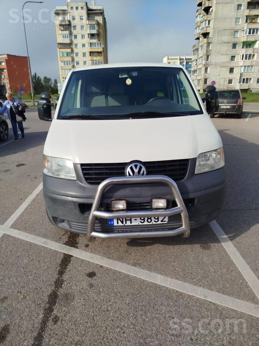 Balts Volkswagen Transporter 2006 Daugavpils, ar dzinēja tilpumu 1.90 L un nobraukumu 358 tūkst. km par 4400 €, foto 1 vietnē AUTOMOTO.COM.LV