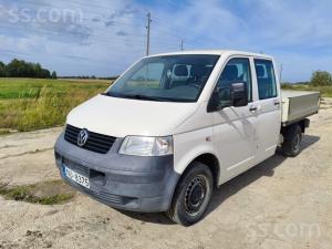White Volkswagen Transporter 2008 in Jekabpils, with an engine capacity of 1.90 L and mileage of 223 thousand km for 7300 €, photo  on AUTOMOTO.COM.LV