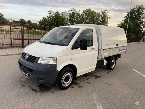 White Volkswagen Transporter 2009 in Telschi, with an engine capacity of 1.90 L and mileage of 160 thousand km for 5500 €, photo 1 on AUTOMOTO.COM.LV