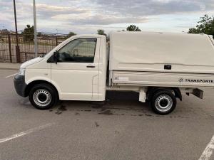 White Volkswagen Transporter 2009 in Telschi, with an engine capacity of 1.90 L and mileage of 160 thousand km for 5500 €, photo 8 on AUTOMOTO.COM.LV
