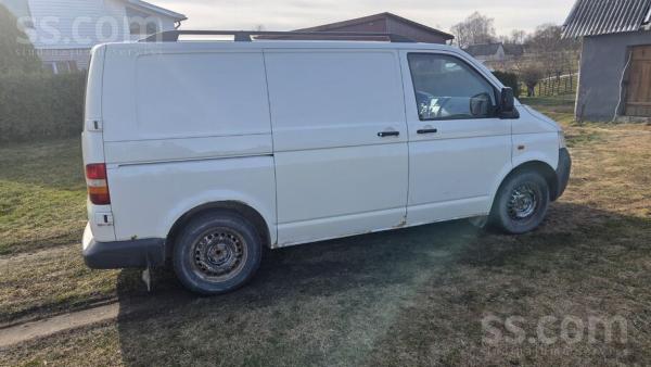 White Volkswagen Transporter 2006 in Madona, with an engine capacity of 1.90 L and mileage of 209 thousand km for 2100 €, photo 1 on AUTOMOTO.COM.LV