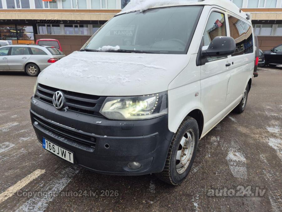 Balts Volkswagen Transporter 2014 Tartu, ar dzinēja tilpumu 2.00 L un nobraukumu 433 tūkst. km par 8560 €, foto 1 vietnē AUTOMOTO.COM.LV
