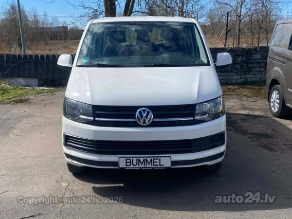 White Volkswagen Transporter 2018 in Tallinn, with an engine capacity of 2.00 L and mileage of 221 thousand km for 19220 €, photo 1 on AUTOMOTO.COM.LV