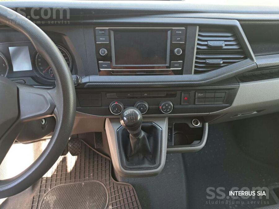 White Volkswagen Transporter 2021 in Riga, with an engine capacity of 2.00 L and mileage of 0 thousand km for 22869 €, photo 20 on AUTOMOTO.COM.LV