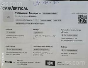 White Volkswagen Transporter 2021 in Riga, with an engine capacity of 2.00 L and mileage of 0 thousand km for 22869 €, photo 30 on AUTOMOTO.COM.LV