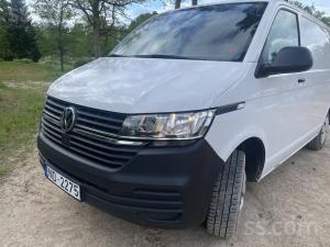 White Volkswagen Transporter 2022 in Riga, with an engine capacity of 2.00 L and mileage of 145 thousand km for 14990 €, photo  on AUTOMOTO.COM.LV