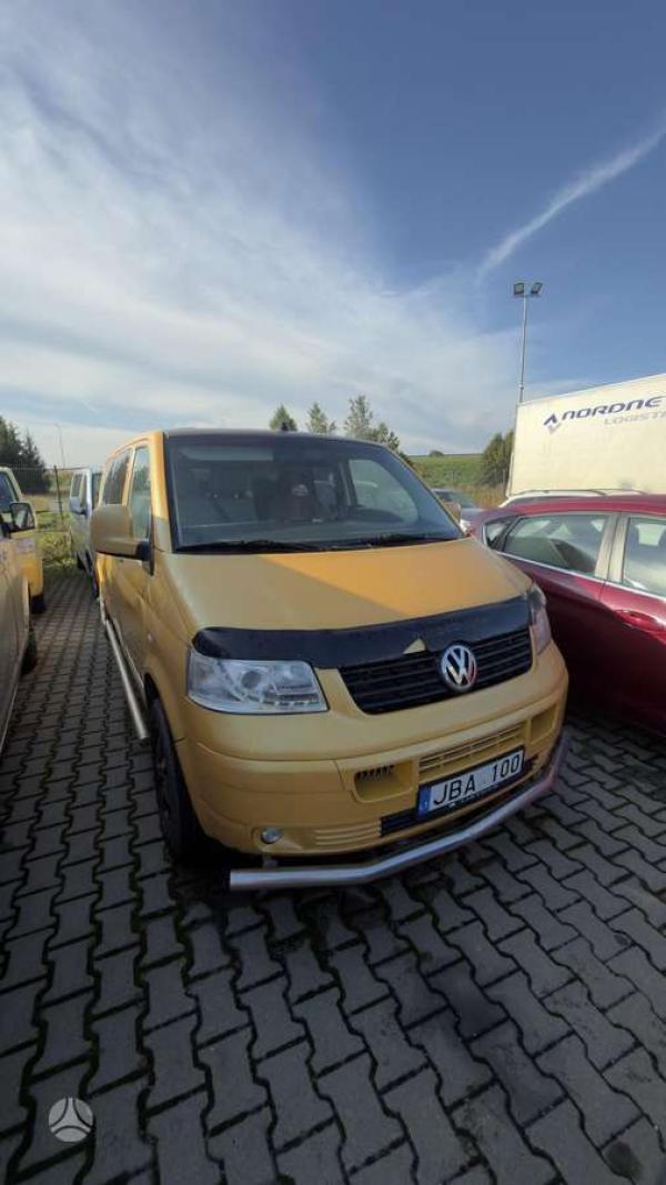 Yellow Volkswagen Transporter 2006 in Kaunas, with an engine capacity of 2.46 L and mileage of 309 thousand km for 5600 €, photo 1 on AUTOMOTO.COM.LV