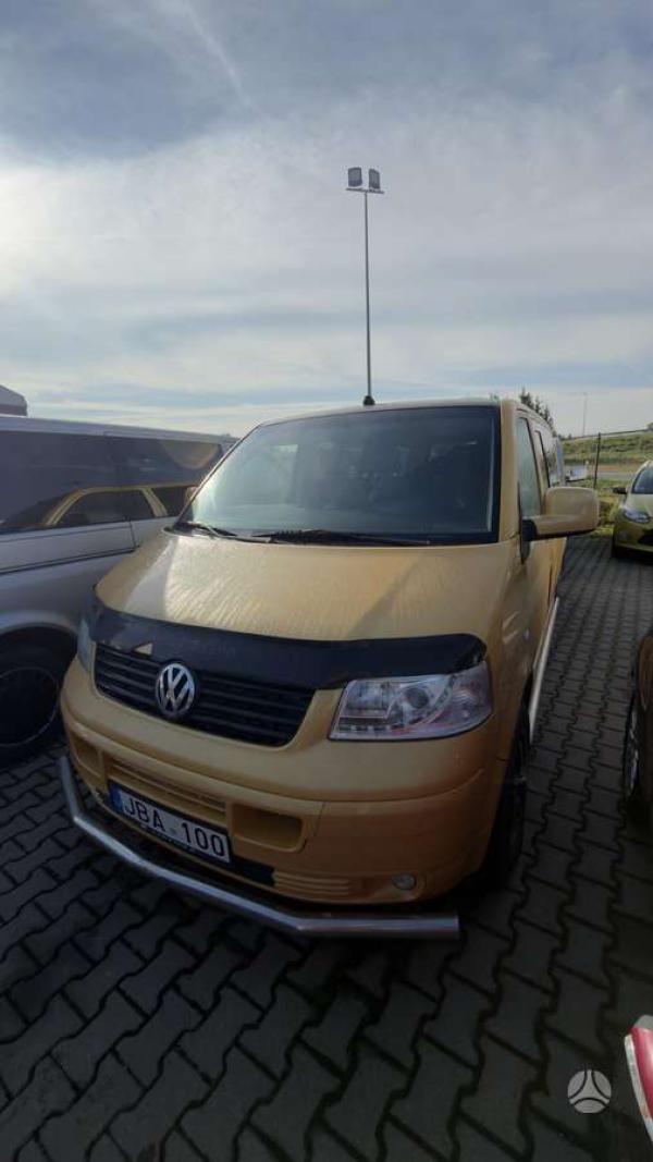 Yellow Volkswagen Transporter 2006 in Kaunas, with an engine capacity of 2.46 L and mileage of 309 thousand km for 5600 €, photo 3 on AUTOMOTO.COM.LV