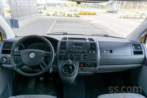 Yellow Volkswagen Transporter 2008 in Riga, with an engine capacity of 2.50 L and mileage of 407 thousand km for 4990 €, photo 11 on AUTOMOTO.COM.LV