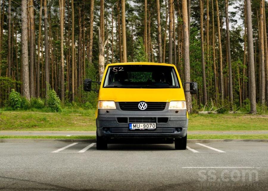 Dzeltens Volkswagen Transporter 2008 Rīga, ar dzinēja tilpumu 2.50 L un nobraukumu 407 tūkst. km par 3590 €, foto 3 vietnē AUTOMOTO.COM.LV