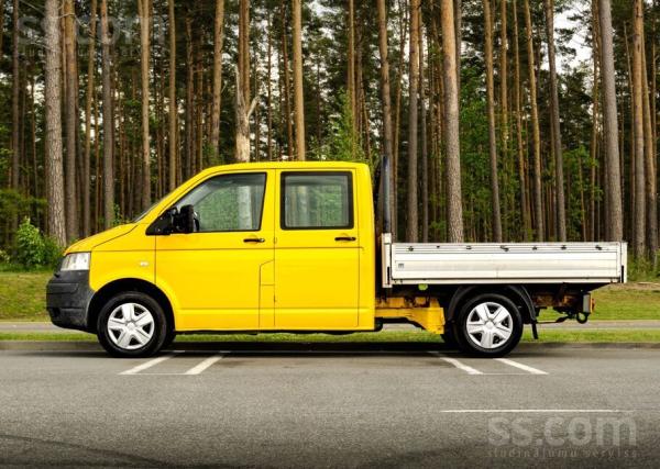 Dzeltens Volkswagen Transporter 2008 Rīga, ar dzinēja tilpumu 2.50 L un nobraukumu 407 tūkst. km par 3590 €, foto 4 vietnē AUTOMOTO.COM.LV