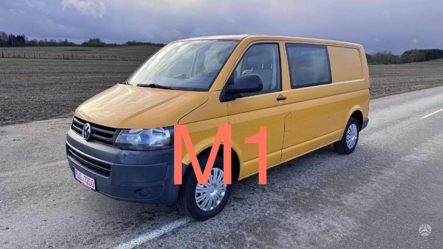 Dzeltens Volkswagen Transporter 2013 Kelmė, ar dzinēja tilpumu 2.00 L un nobraukumu 339 tūkst. km par 10700 €, foto 2 vietnē AUTOMOTO.COM.LV