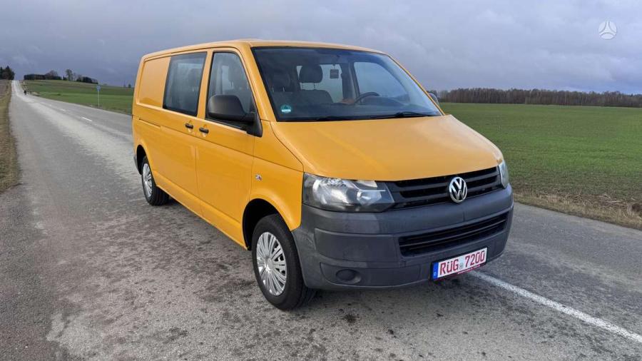 Dzeltens Volkswagen Transporter 2013 Kelmė, ar dzinēja tilpumu 2.00 L un nobraukumu 339 tūkst. km par 10700 €, foto 3 vietnē AUTOMOTO.COM.LV