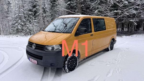 Dzeltens Volkswagen Transporter 2013 Kelmė, ar dzinēja tilpumu 2.00 L un nobraukumu 339 tūkst. km par 10700 €, foto 2 vietnē AUTOMOTO.COM.LV