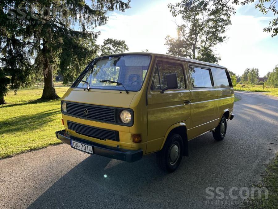 Dzeltens Volkswagen Transporter 1984 Valmiera, ar dzinēja tilpumu 1.60 L un nobraukumu 79 tūkst. km par 5995 €, foto 3 vietnē AUTOMOTO.COM.LV