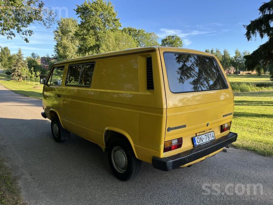 Dzeltens Volkswagen Transporter 1984 Valmiera, ar dzinēja tilpumu 1.60 L un nobraukumu 79 tūkst. km par 5995 €, foto 5 vietnē AUTOMOTO.COM.LV