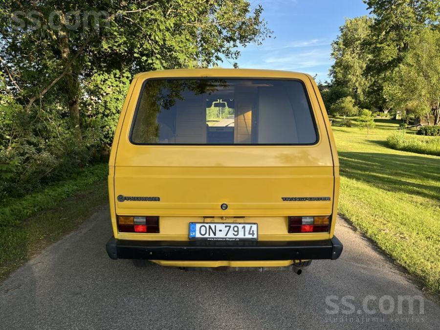 Dzeltens Volkswagen Transporter 1984 Valmiera, ar dzinēja tilpumu 1.60 L un nobraukumu 79 tūkst. km par 5995 €, foto 6 vietnē AUTOMOTO.COM.LV