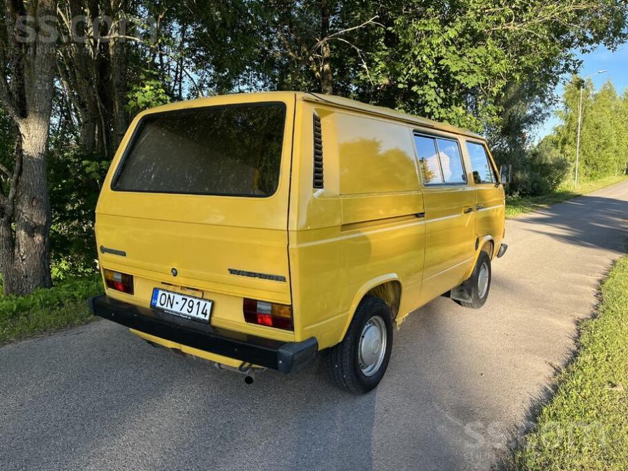 Dzeltens Volkswagen Transporter 1984 Valmiera, ar dzinēja tilpumu 1.60 L un nobraukumu 79 tūkst. km par 5995 €, foto 7 vietnē AUTOMOTO.COM.LV