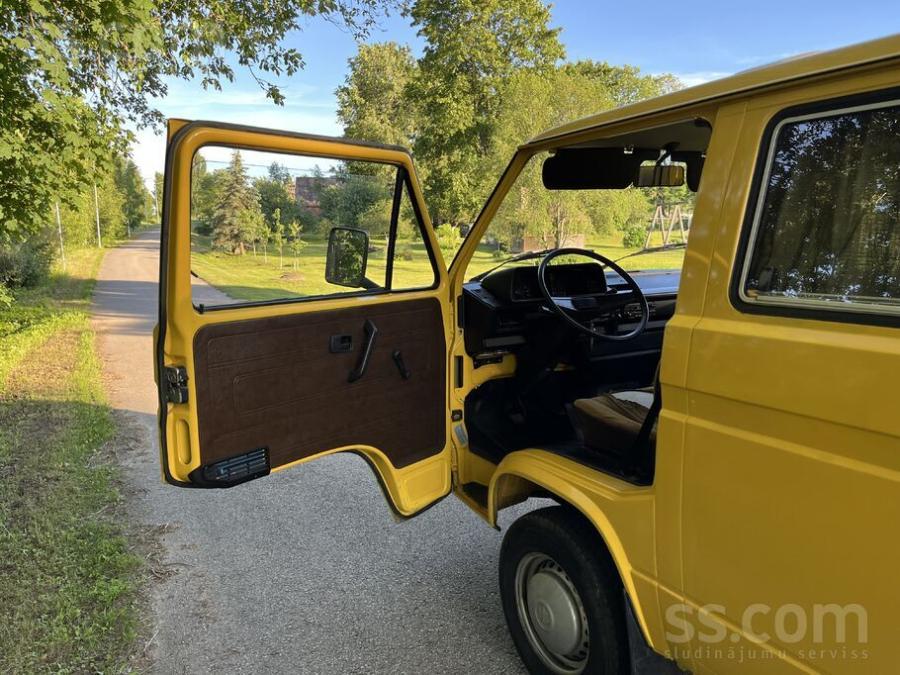 Dzeltens Volkswagen Transporter 1984 Valmiera, ar dzinēja tilpumu 1.60 L un nobraukumu 79 tūkst. km par 5995 €, foto 10 vietnē AUTOMOTO.COM.LV