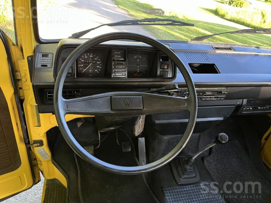 Dzeltens Volkswagen Transporter 1984 Valmiera, ar dzinēja tilpumu 1.60 L un nobraukumu 79 tūkst. km par 5995 €, foto 17 vietnē AUTOMOTO.COM.LV