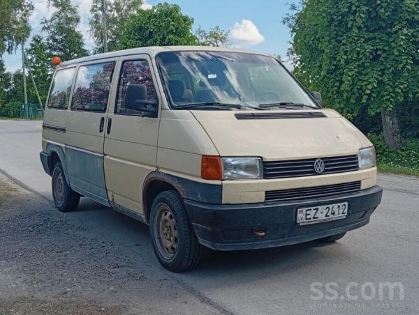 Желтый Фольксваген Transporter 1995 в Добеле, объемом двигателя 1.90 л и пробегом 564 тыс. км за 1300 €, фото 4 на AUTOMOTO.COM.LV
