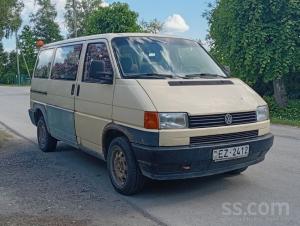 Yellow Volkswagen Transporter 1995 in Dobele, with an engine capacity of 1.90 L and mileage of 564 thousand km for 1300 €, photo 5 on AUTOMOTO.COM.LV