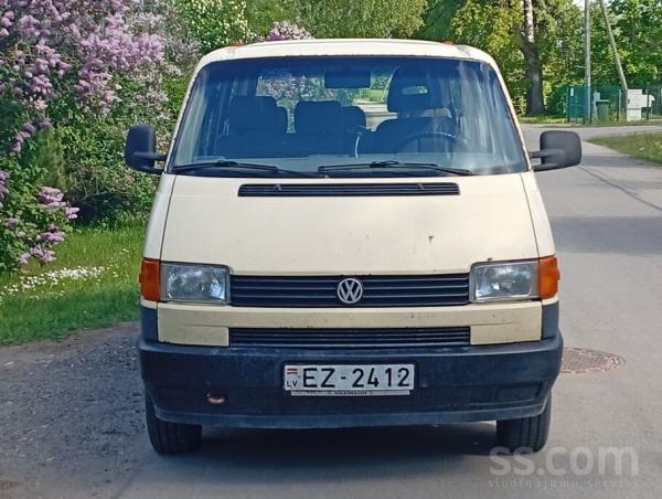 Желтый Фольксваген Transporter 1995 в Добеле, объемом двигателя 1.90 л и пробегом 564 тыс. км за 1300 €, фото 5 на AUTOMOTO.COM.LV