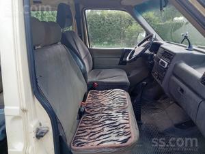 Yellow Volkswagen Transporter 1995 in Dobele, with an engine capacity of 1.90 L and mileage of 564 thousand km for 1300 €, photo 9 on AUTOMOTO.COM.LV