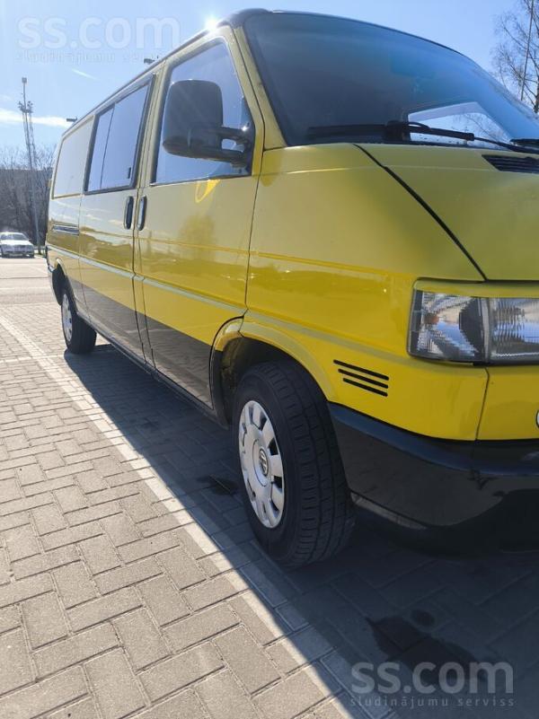 Dzeltens Volkswagen Transporter 1998 Rīga, ar dzinēja tilpumu 2.40 L un nobraukumu 490 tūkst. km par 2650 €, foto 1 vietnē AUTOMOTO.COM.LV